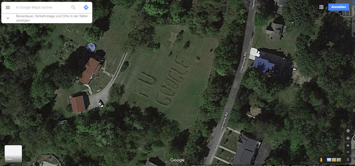 F U Google – StreetViewFails – The Funny Street View Google Maps Fails