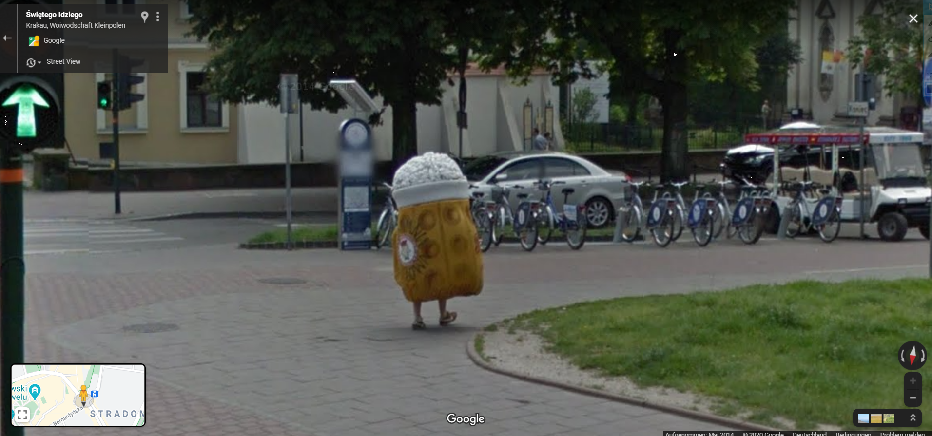 Beer guy – StreetViewFails – The Funny Street View Google Maps Fails