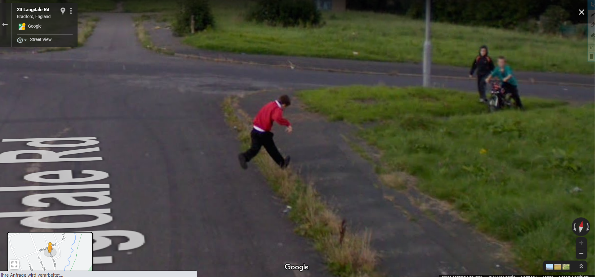 Falling 2 – StreetViewFails – The Funny Street View Google Maps Fails
