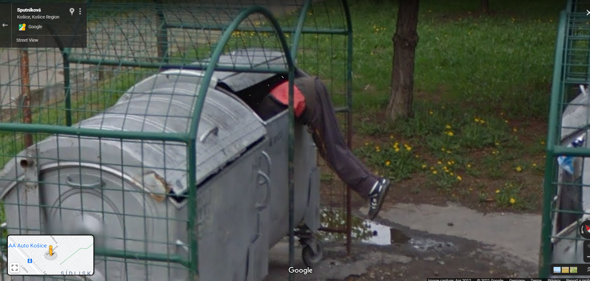 Unusual deep-diving – StreetViewFails – The Funny Street View Google ...
