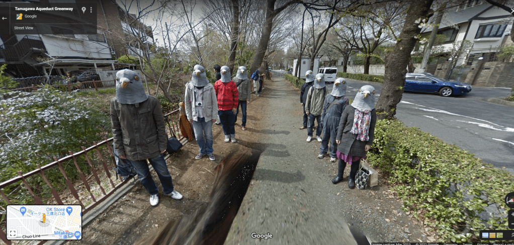 The famous pigeon people – StreetViewFails – The Funny Street View ...