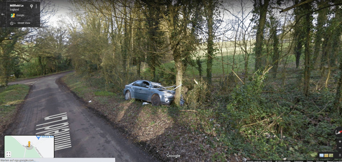 Bad driver – StreetViewFails – The Funny Street View Google Maps Fails